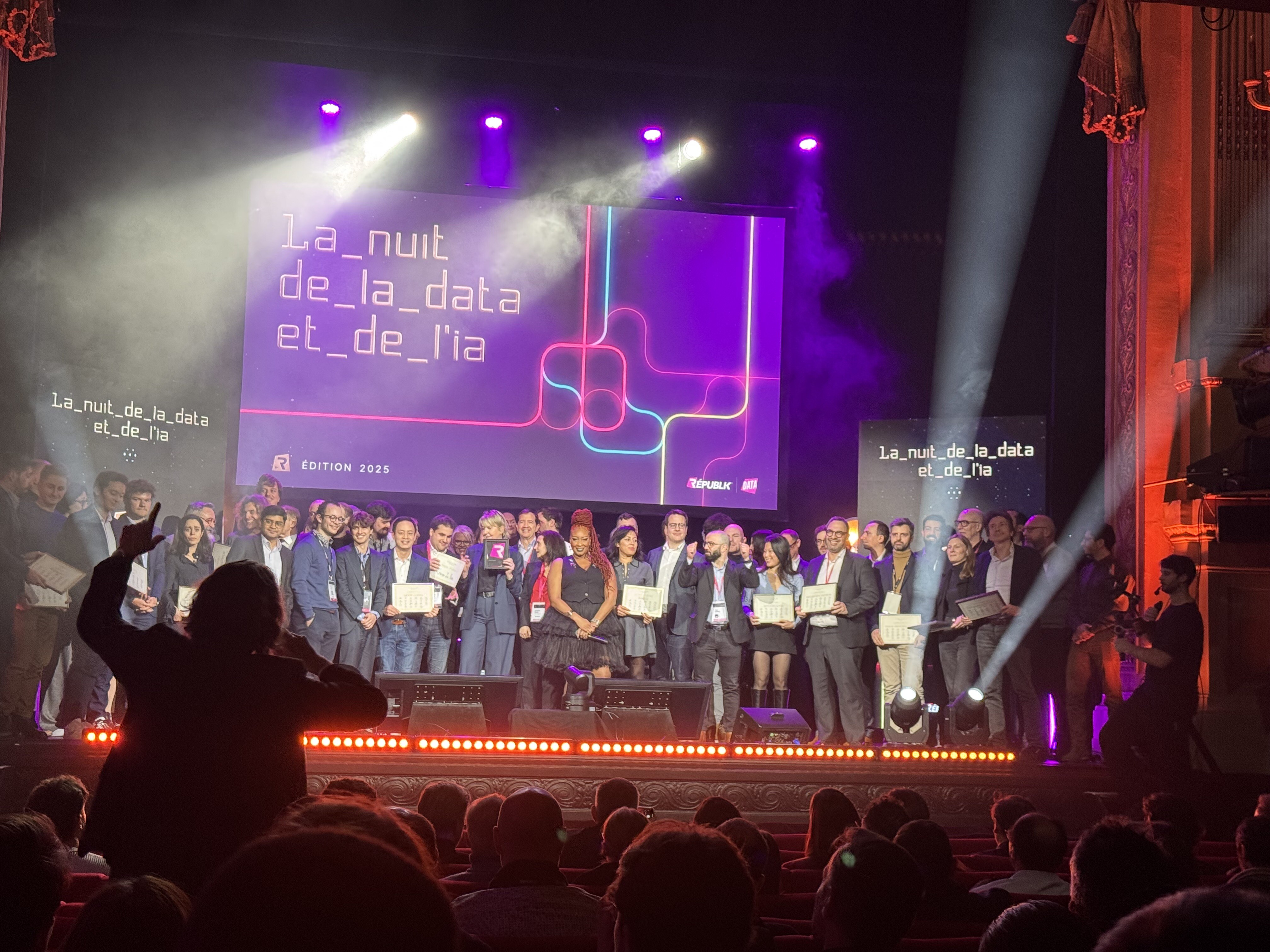 Theodo et Egis remportent la médaille d’or à la Nuit de la Data et de l’IA